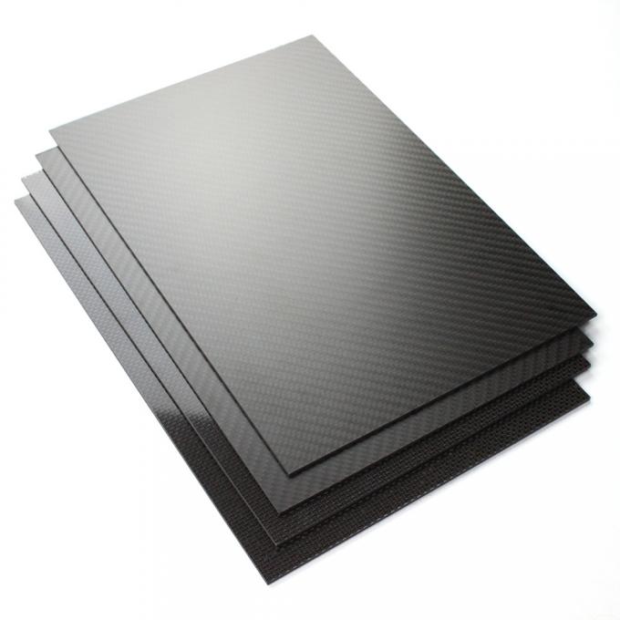3k Carbon Fibre Board Composite Panel 1mm Fiber Laminated Cfrp Sheets ...